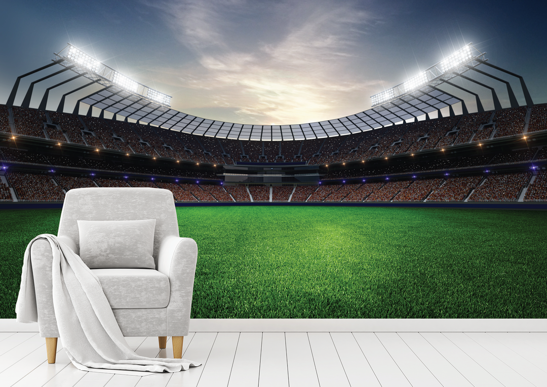 Baseball Field Wallpaper Mural